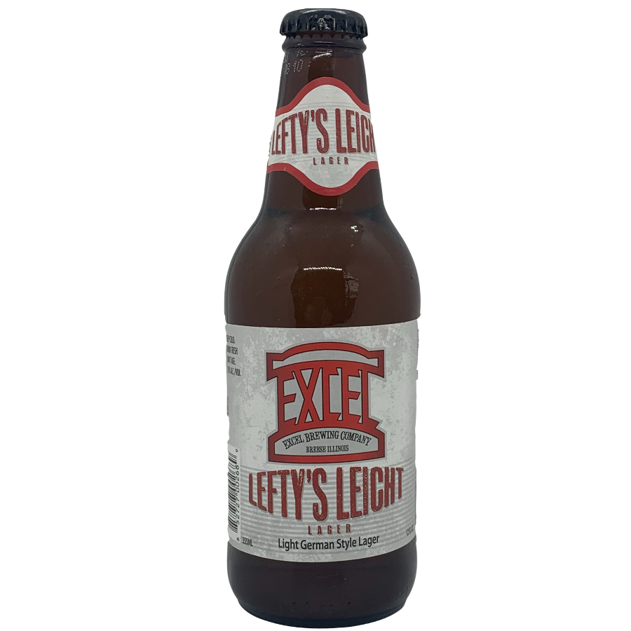Lefty's Leicht 6 pack glass bottles | Excel Bottling & Brewing Company